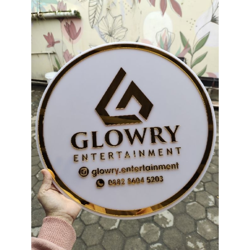 Jual Akrilik Sign Custom logo/brand (bahan akrilik 3mm) | Shopee Indonesia