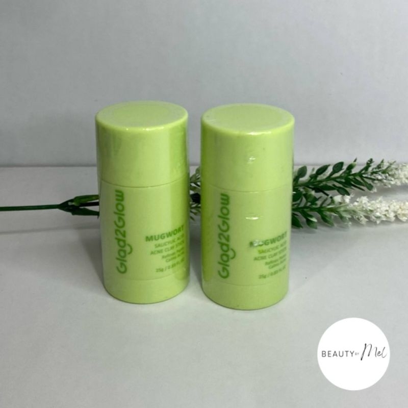 Jual Glad2glow Mugwort Salicylic Acid Acne Clay Stick | Shopee Indonesia