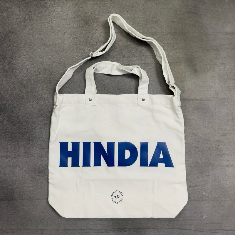 Jual Totebag Hindia x Tanamera Coffee White | Original Merchandise Tas ...