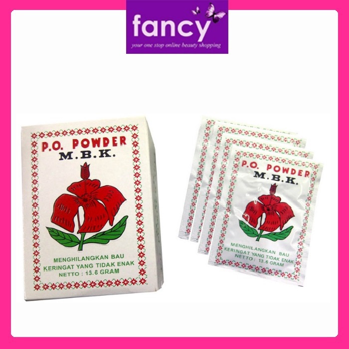 Jual MBK Powder Per BOX isi 12 Sachet Biang Keringat Bau Badan | Shopee ...