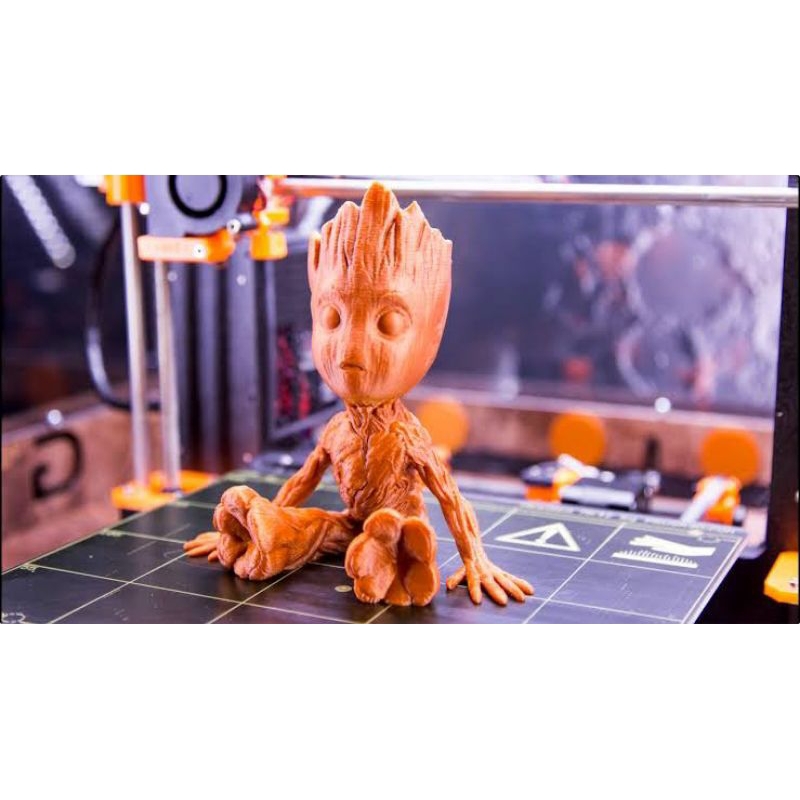 Jual BABY GROOT FIGURE SITTING CUTE 3D | Shopee Indonesia