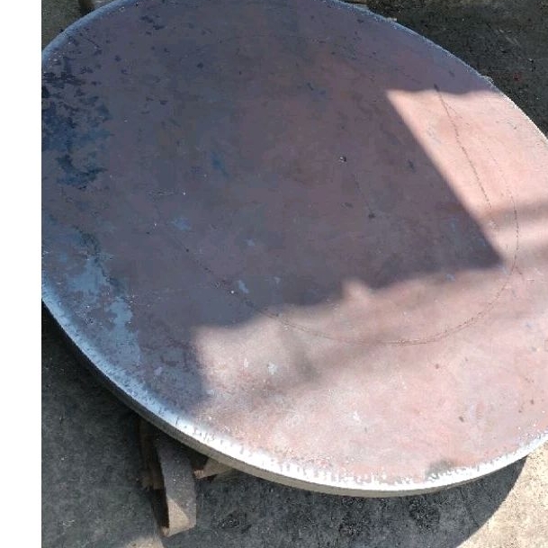 Jual plat besi tebal 8mm bulat diameter 300mm Ready | Shopee Indonesia