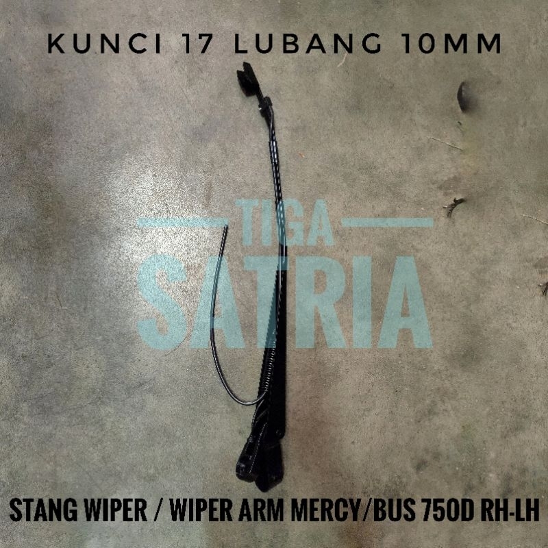 Jual Stang wiper arm gagang wiper mercy bus medium dan Big bus 750D RH ...