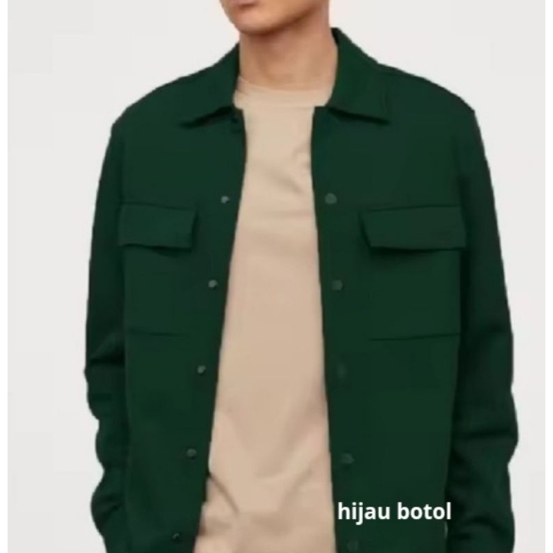 Jual Shacket Jacket Pria / Shacket Jaket Pleece / Shacket Jacket ...