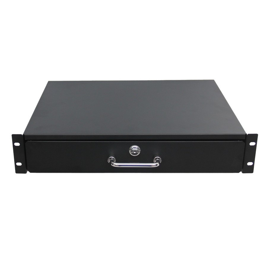 Jual INDORACK Drawer 2U Depth 350mm W/ Lock Laci Rackmount Rak Server ...