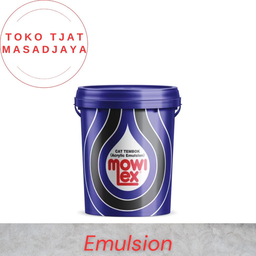 Jual Mowilex Emulsion Cat Tembok Interior Hitam E-200 [20L] | Shopee ...