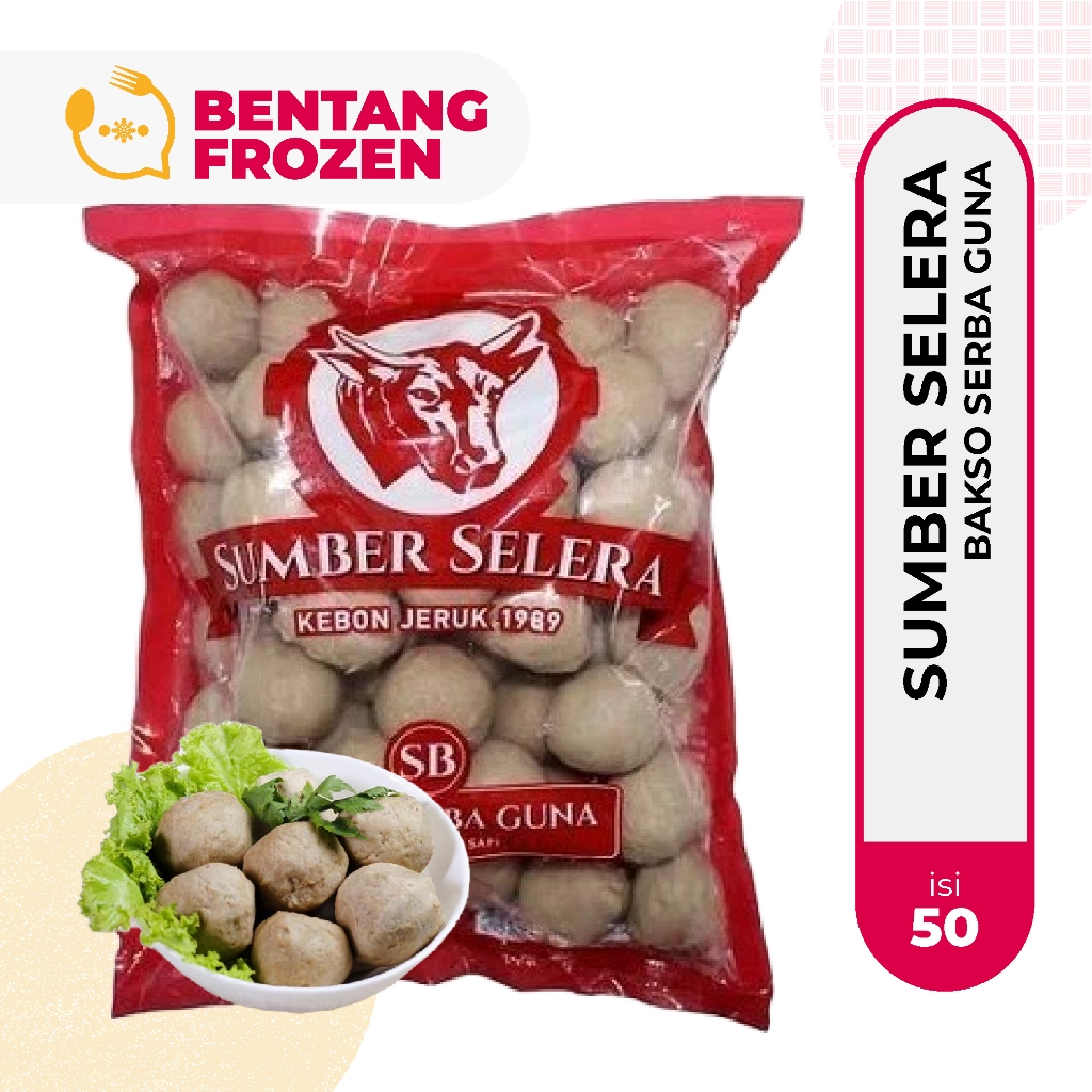 Jual Sumber Selera Bakso Sapi dan Ayam SB Serbaguna Isi 50pcs | Shopee ...