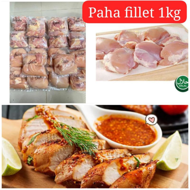 Jual Paha Ayam Fillet Boneless 1kg | Shopee Indonesia