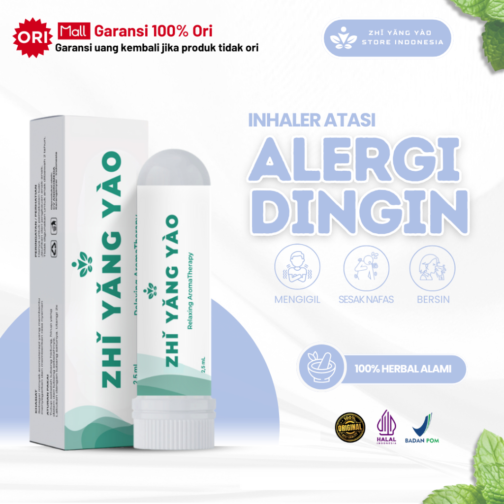 Jual Zhi Yang Yao Inhaler Alergi Hidung Dingin Hidung Tersumbat Batuk ...