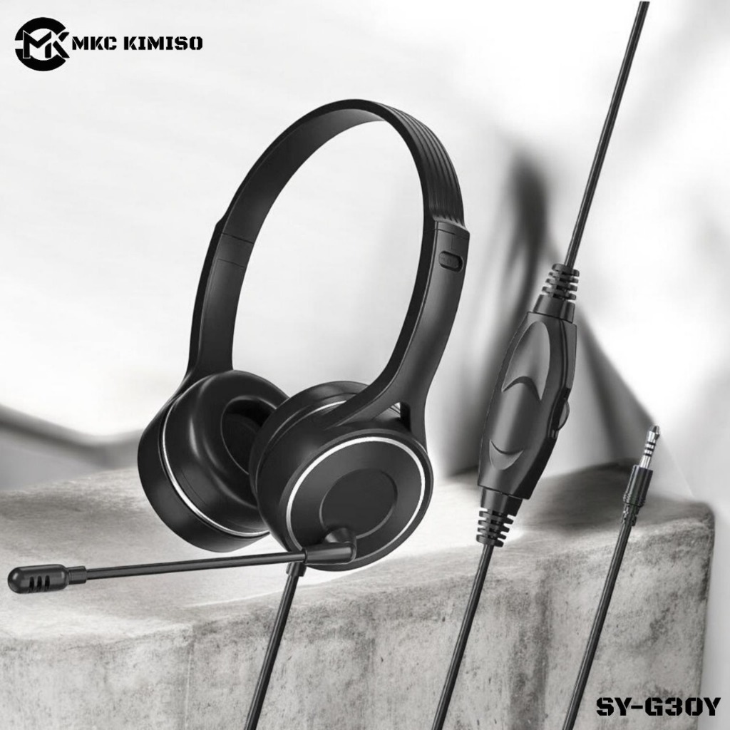 Jual Headphone Wireless Headset Earphone With Microphone HiFi Stereo ...