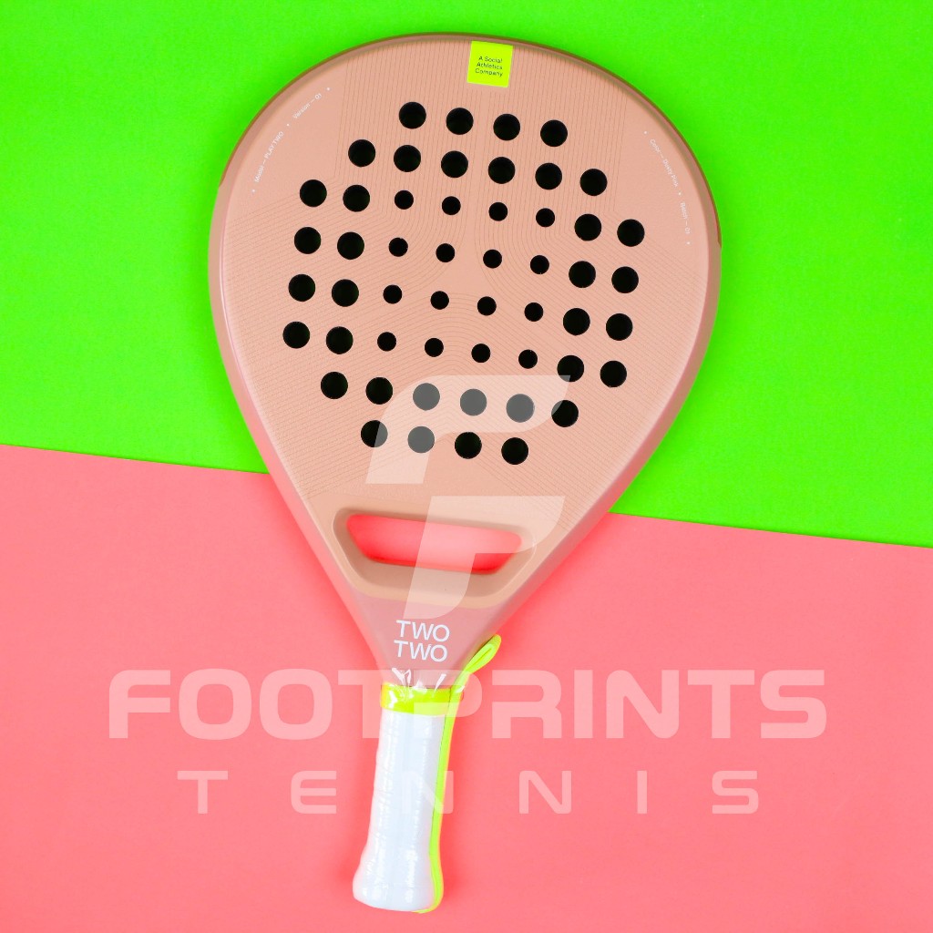 Jual TWOTWO Play Two Padel Racket Dusty Pink Raket Two Two Women Ladies ...