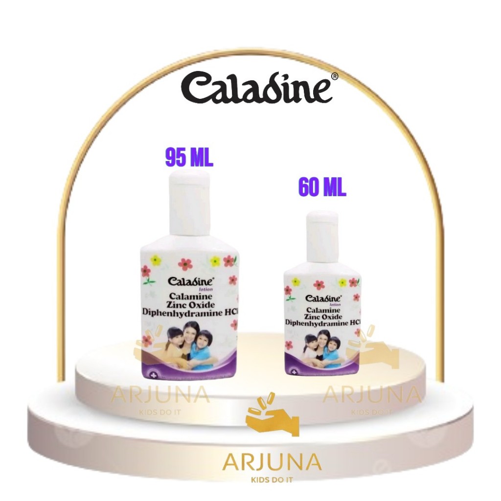 Jual ARJUNA Caladine Lotion 60 ml 95 ml Obat Gatal Alergi Kulit Biang Keringat KT4 | Shopee ...