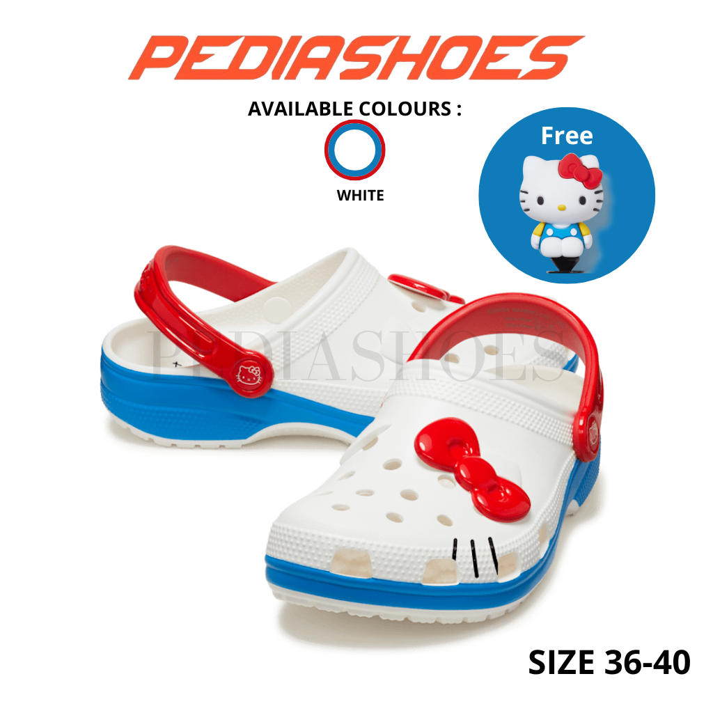 Jual CROCS HELLO KITTY ADULT/SANDAL CROCS HELLO KITTY DEWASA/CROCS ...