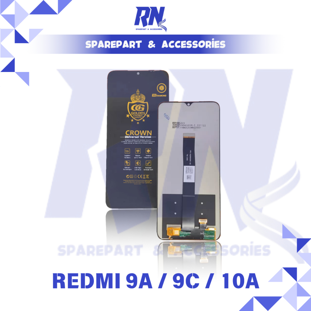Jual LCD TOUCHSCREEN XIAOMI REDMI 9A / REDMI 9C / REDMI 10A COMPLETE ...