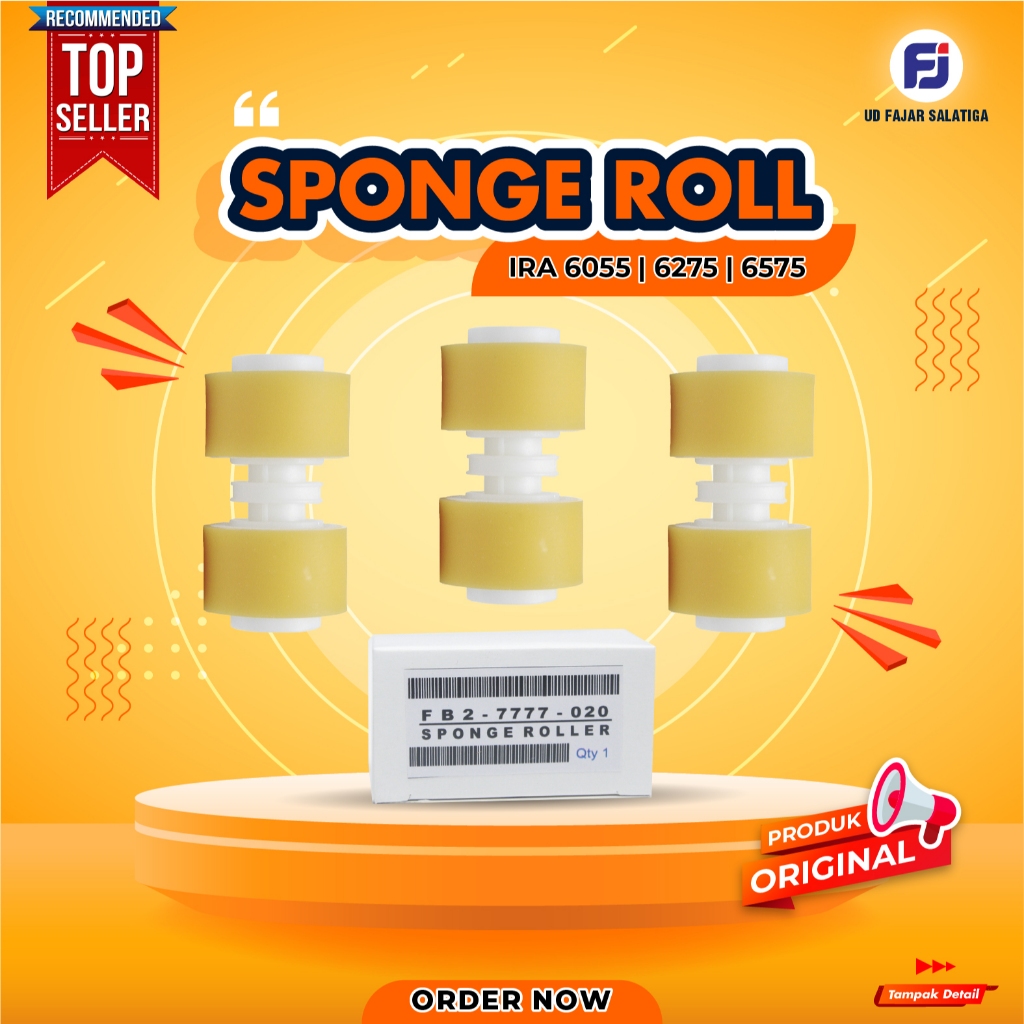 Jual Sponge rolL pernarik kertas ADF iRA Advance 6055 6275 6575 ...