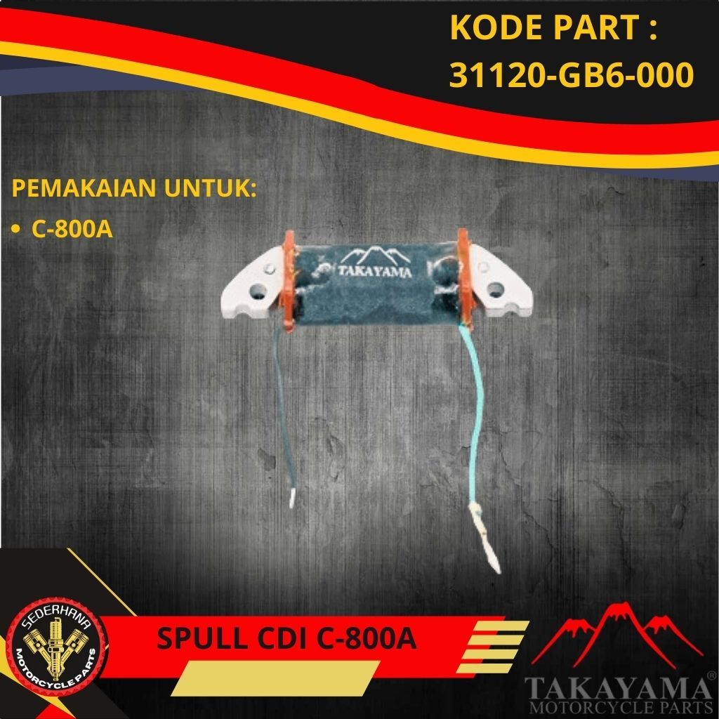 Jual SPUL SPULL CDI C-800 A TAKAYAMA | Shopee Indonesia