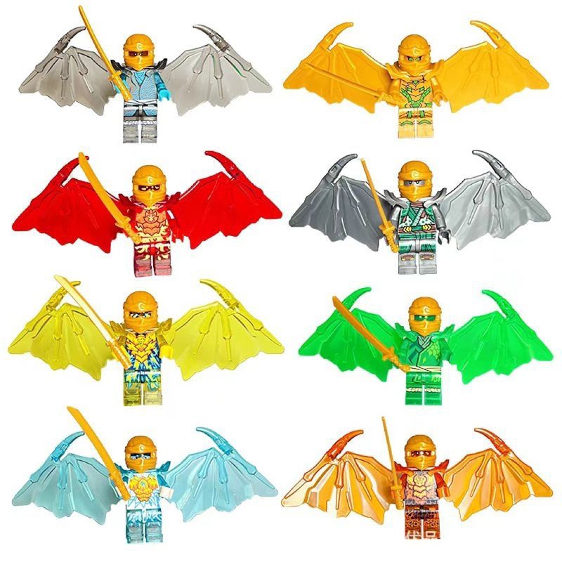 Jual lego ninjago gold dragon figure ninjago golden dragon figure ...