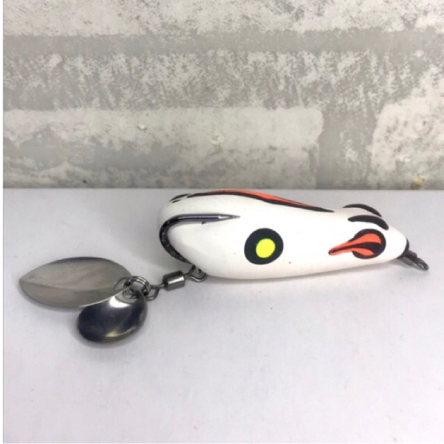Jual soft frog 5cm slim double balde / dua blade berisik berat 6gr ...