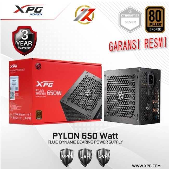 Jual ADATA XPG Pylon 650W 80+ Bronze PSU Power Supply | Shopee Indonesia