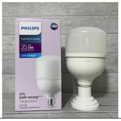 Jual PHILIPS lampu LED TFORCE Essential LED 35W E27 Putih | Shopee Indonesia
