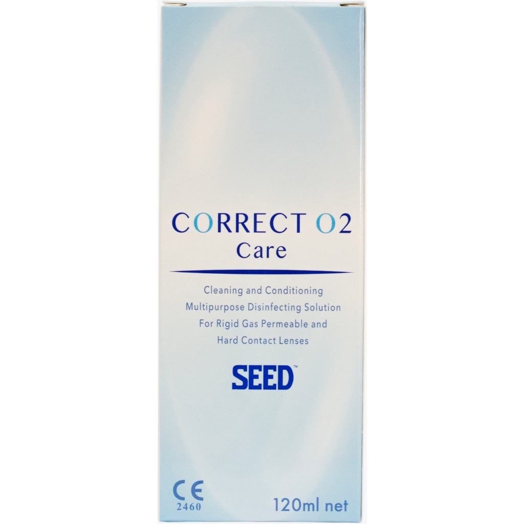 Jual HARD LENS Cairan Pembersih Seed Correct O2 Care (Khusus Hard Lens ...