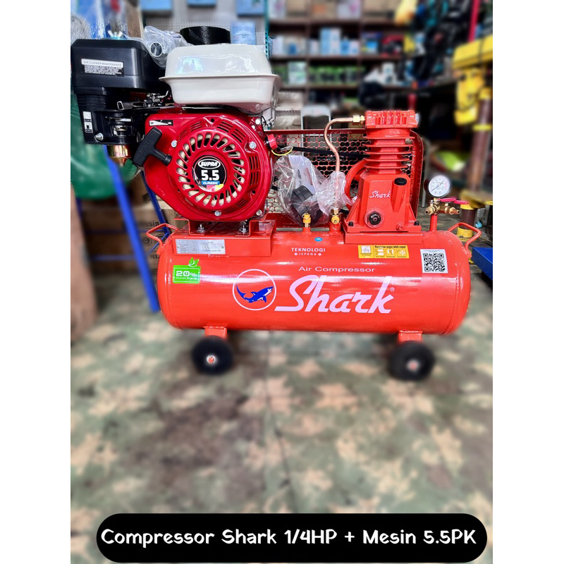 Jual COMPRESSOR KOMPRESSOR KOMPRESOR ANGIN 1/4HP HP SHARK SUPRA ...