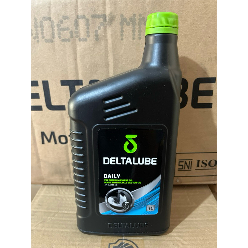 Jual OLI MESIN DELTALUBE 757 MATIC 10W-30 API SL JASO MB 1L DELTALUBE ...