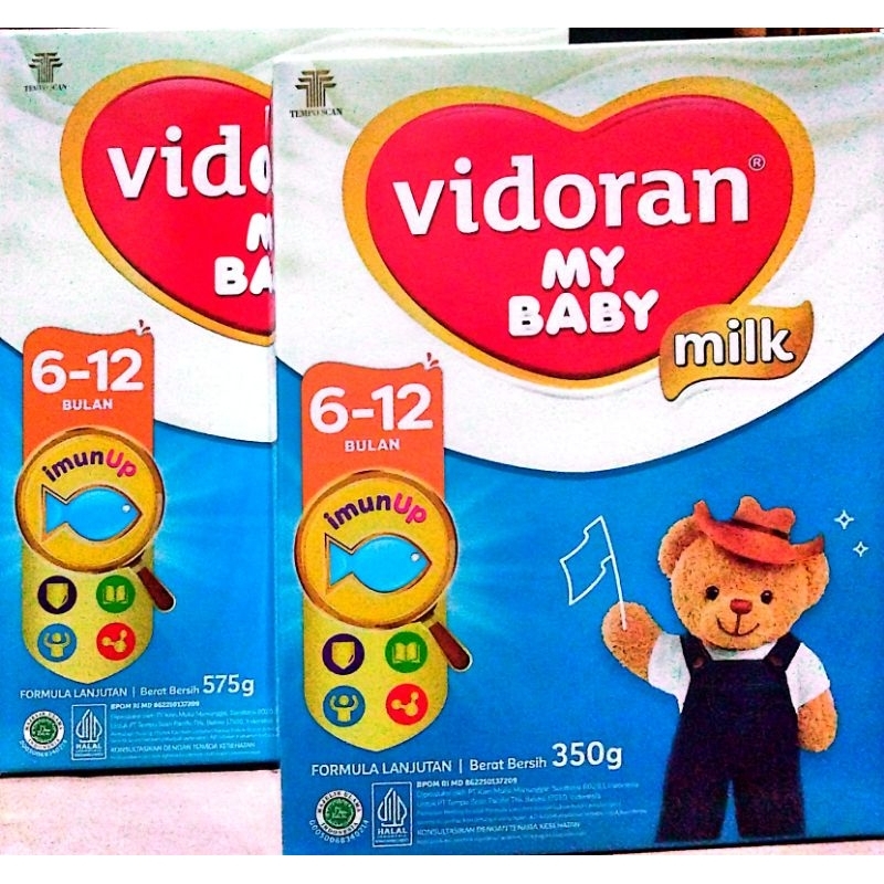 Jual Vidoran My Baby 0- 6 atau 6-12 bulan 925g (bundling) | Shopee ...