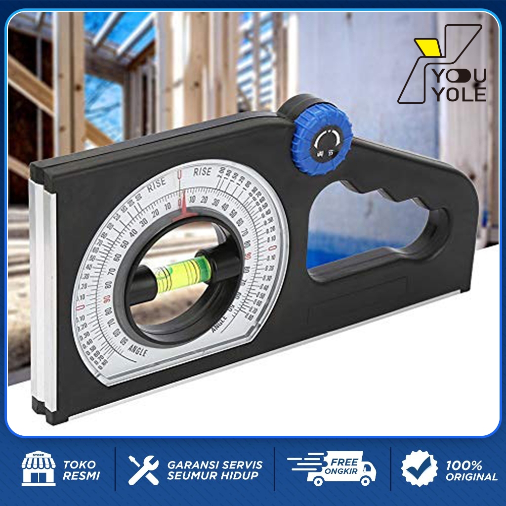 Jual Angle Meter / Alat Ukur Sudut Kemiringan /Tilting Meter/Waterpass ...