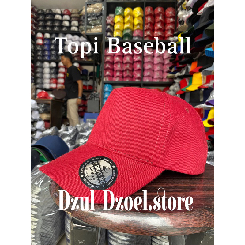Jual Topi Polos Premium - Topi Polos Tanpa Jahitan Tengah - Topi ...
