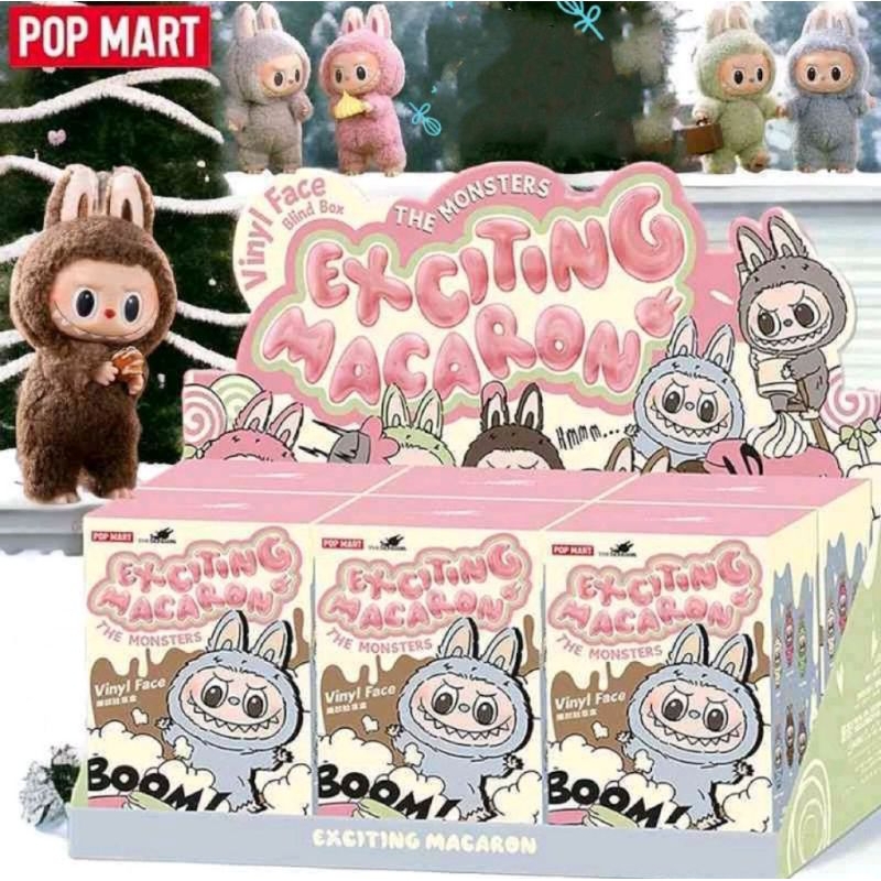 Jual LABUBU MACARON ORI POPMART 100% FULL SET | Shopee Indonesia
