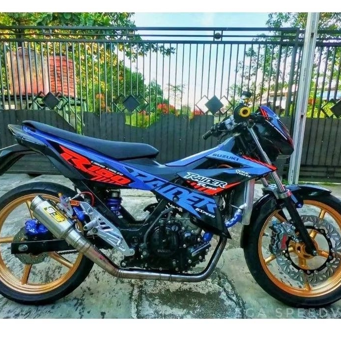 Jual STRIPING STIKER SUZUKI SATRIA FU 150 FI NEW LED TAHUN 2021 RAIDER ...
