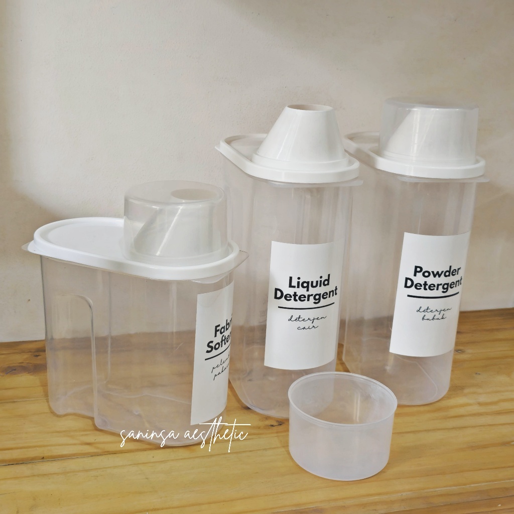 Jual Botol Jerigen Tempat Sabun Deterjen Cair dan Bubuk Free Label ...