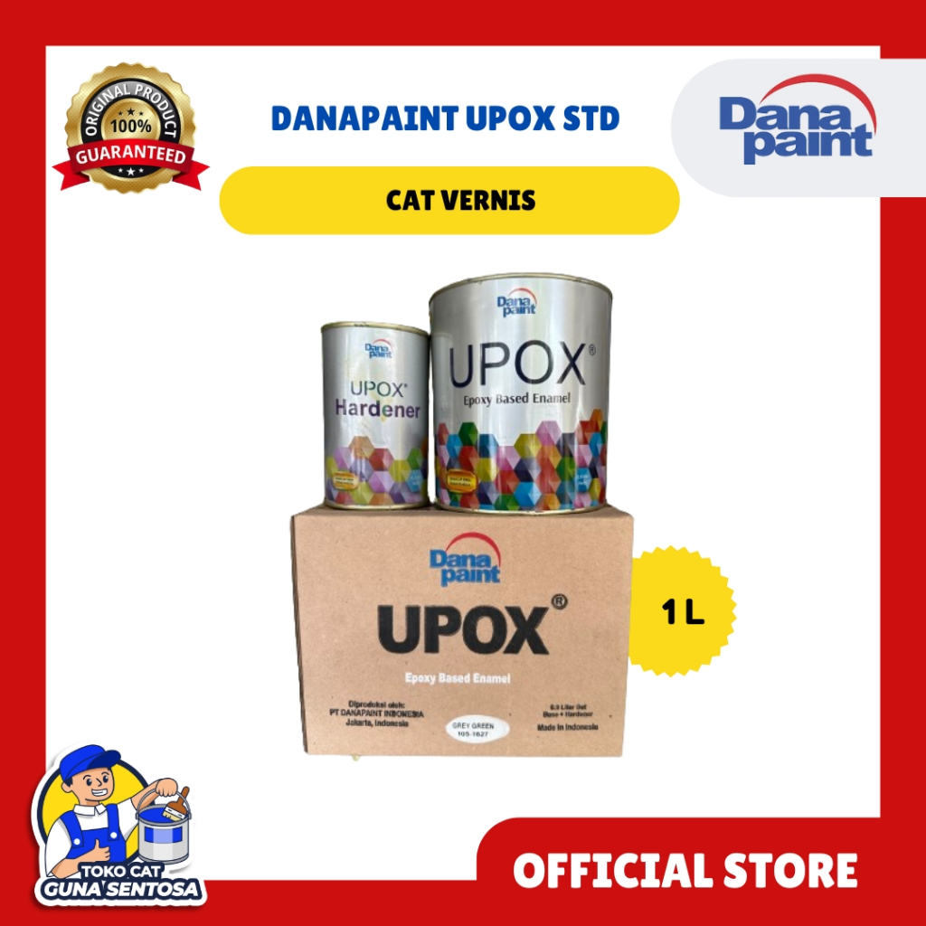 Jual CAT LANTAI EPOXY UPOX DANAPAINT SET | Shopee Indonesia