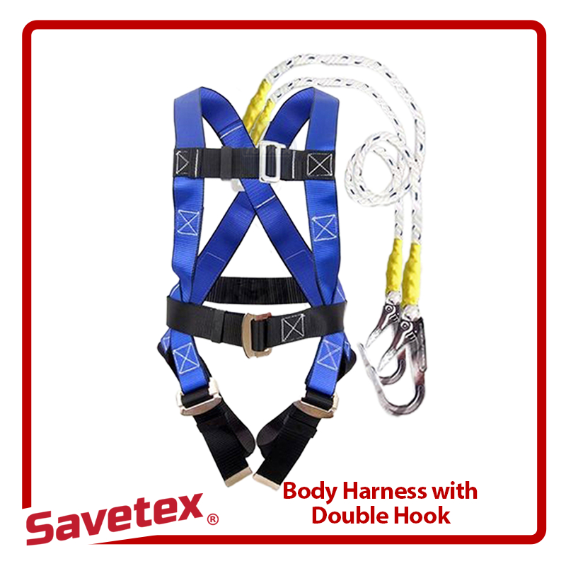 Jual Body Harness Double Hook Lanyard / Big Hook | Shopee Indonesia