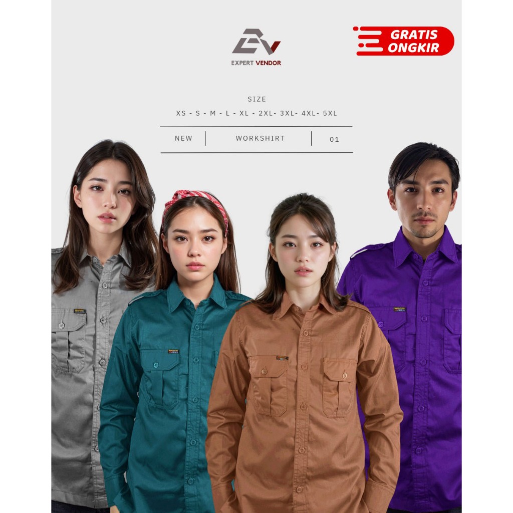 Jual BAJU POLOS BASIC / Kemeja Lapangan/ Gunung/ Outdoor / PDL/ PDH ...