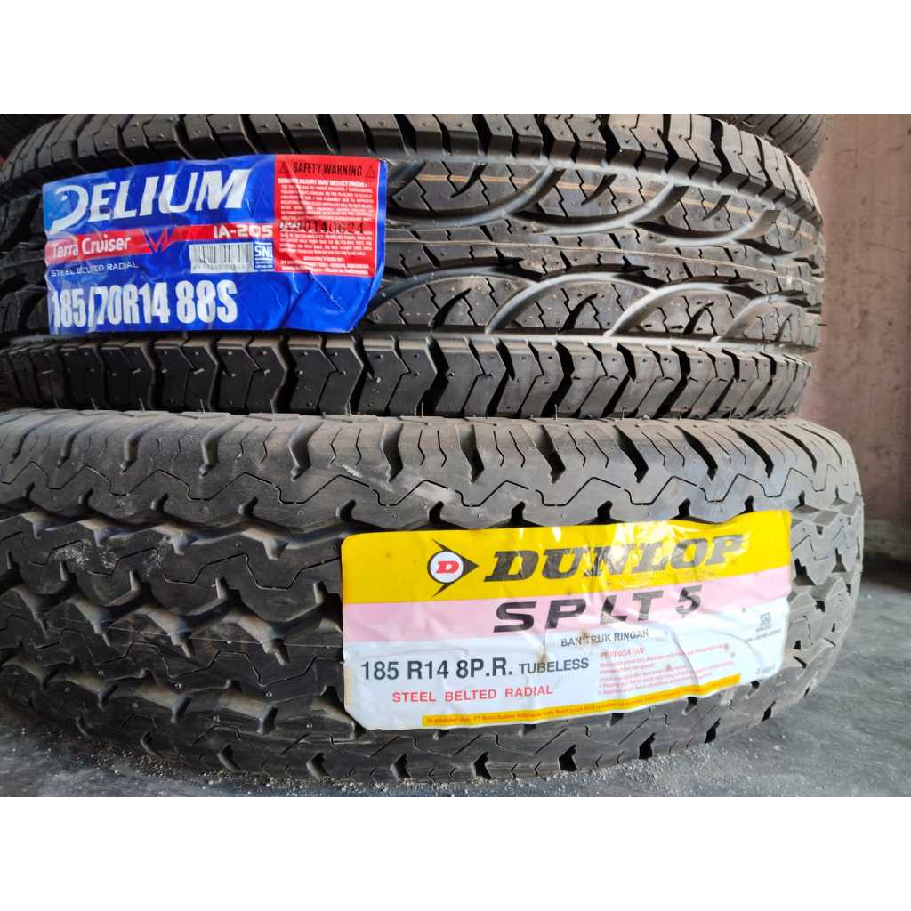 Jual Ban Mobil Ukuran 185 R14 8PR LT5 Merk Dunlop ( L300 kuda kijang ...