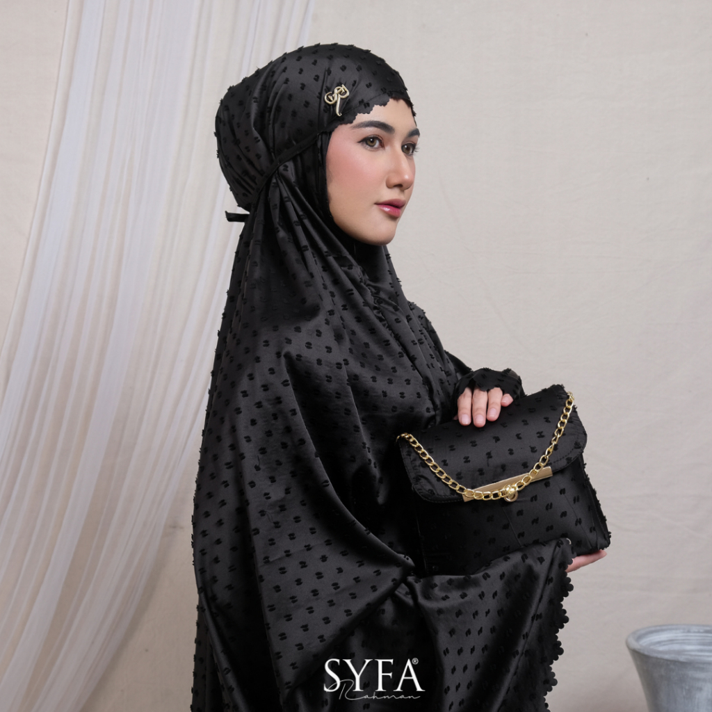 Jual Syfa Rahman - Mukena Dewasa Armani Silk Yasmeen Series | Shopee ...