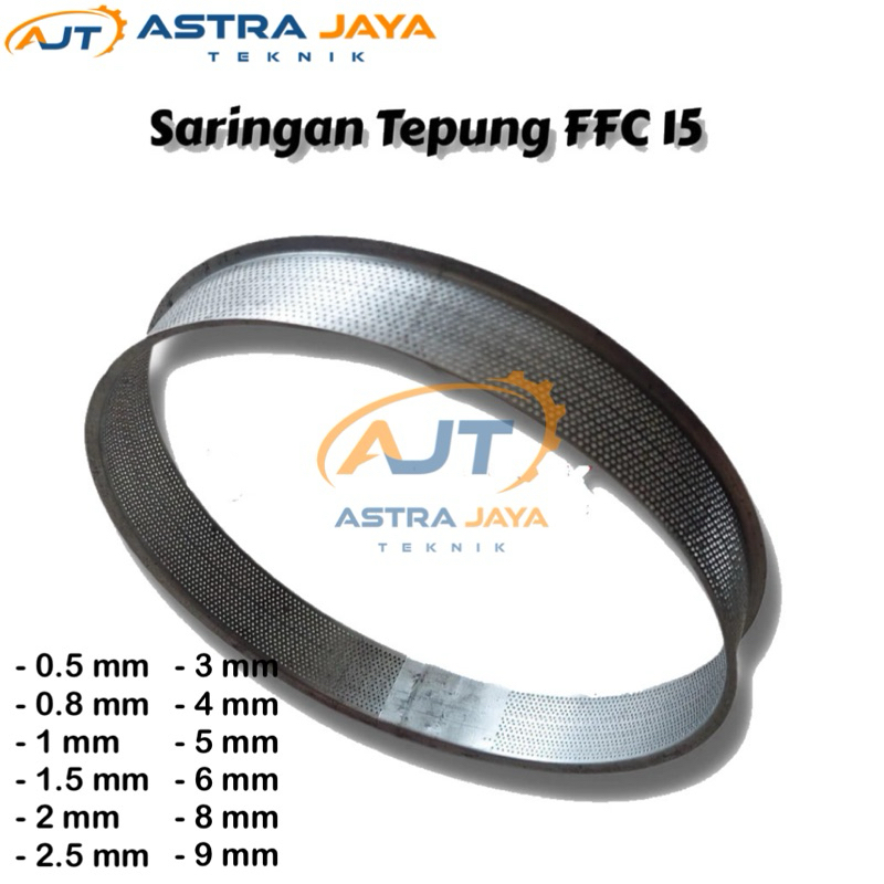 Jual Saringan Gilingan Tepung Disk Mill FFC 15 Ukuran 0.5mm, 0.8mm, 1mm ...