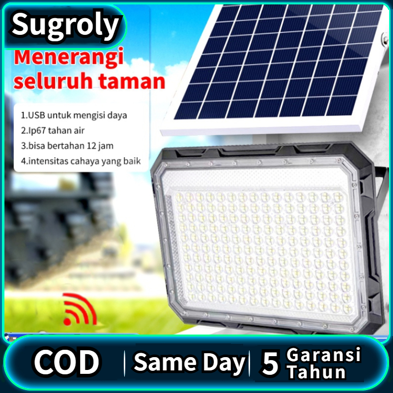 Jual Sugroly lampu jalan Solar Light Lampu Panel Surya tenaga 100Watts ...