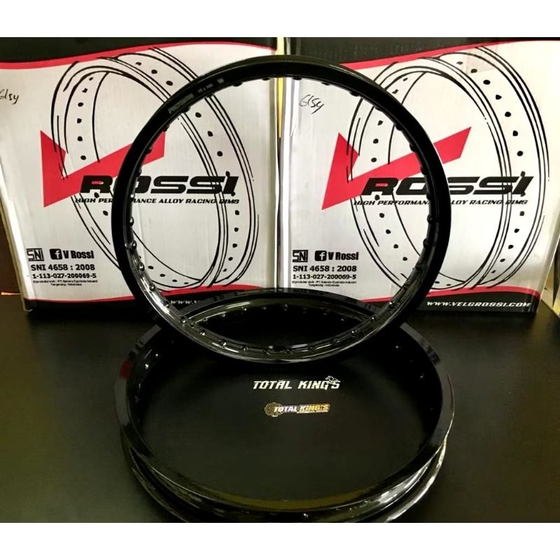 Jual VELG RX KING VROSSI GLOSSY RING 18 RX SERIES SATU SET DEPAN ...