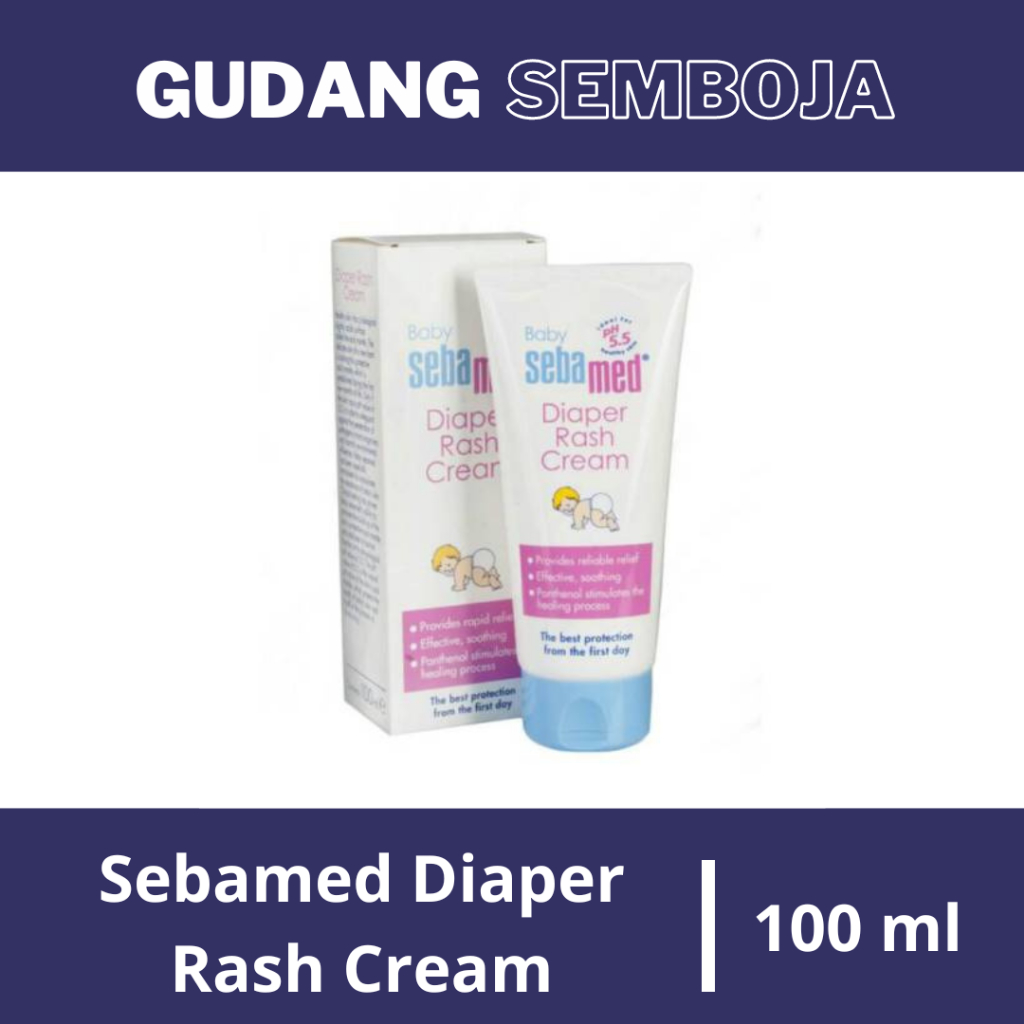 Jual Sebamed Diaper Rash Cream 100 ml / Krim Ruam Popok Bayi | Shopee ...