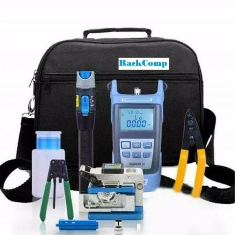 Jual [NEW] FTTH Tool Kit Set Lengkap OPM VFL Cleaver FO Fiber Optik ...