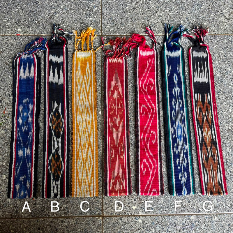 Jual aksesoris Syal Ikat kepala tenun ethnic original rote toraja ...