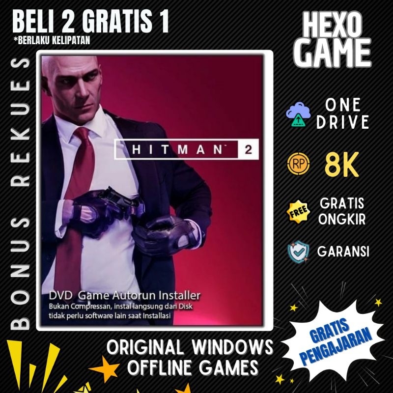 Jual Hitman 2 - PC Game Shoot - - LINK DOWNLOAD - GAME LAPTOP - GAME KOMPUTER | Shopee Indonesia
