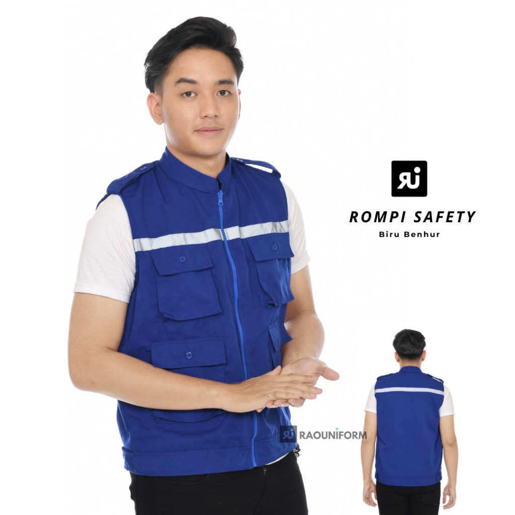 Jual Rompi safety/Rompi proyek tambang/Seragam pelindung/Rompi kerja ...