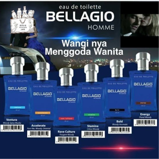 Jual BELLAGIO PARFUM PRIA EAU DE TOILETTE WANGI TAHAN LAMA UKURAN 50ML ...