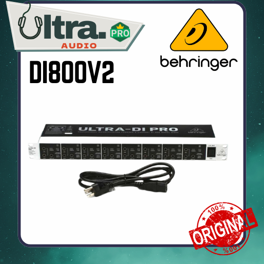 Jual BEHRINGER DI800V2 / ULTRA DI PRO DI800 V2 DIRECT BOX ACTIVE ...