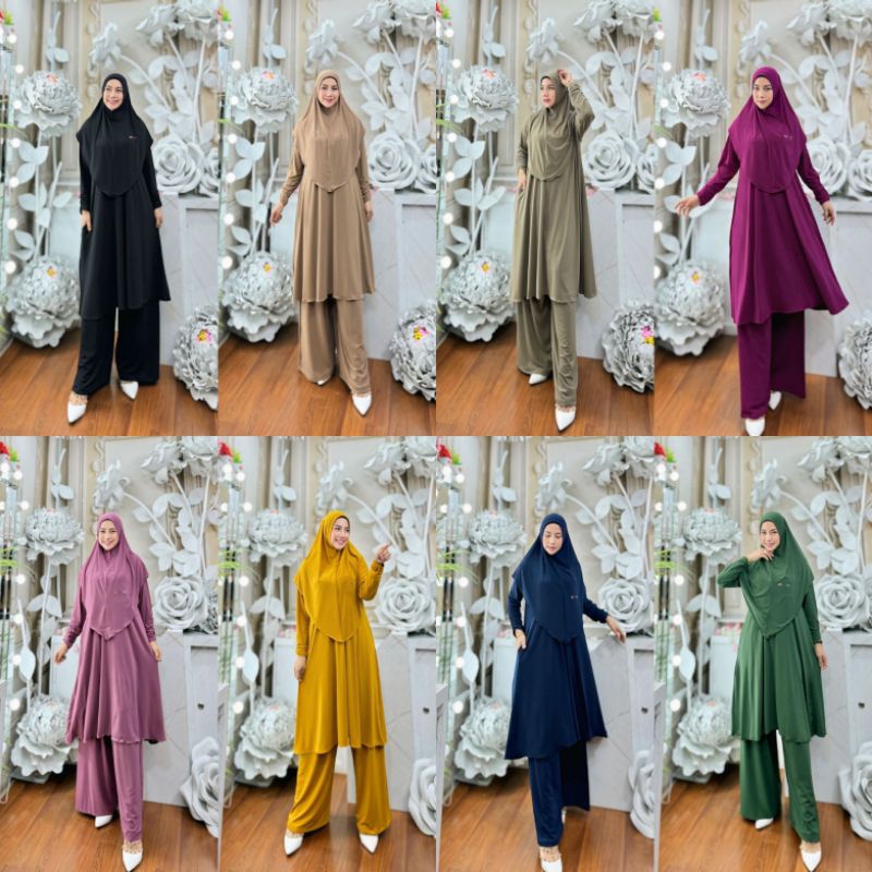 Jual AZAHRA SET KULOT VOL 1 & 2 BY ASMAYA | Shopee Indonesia