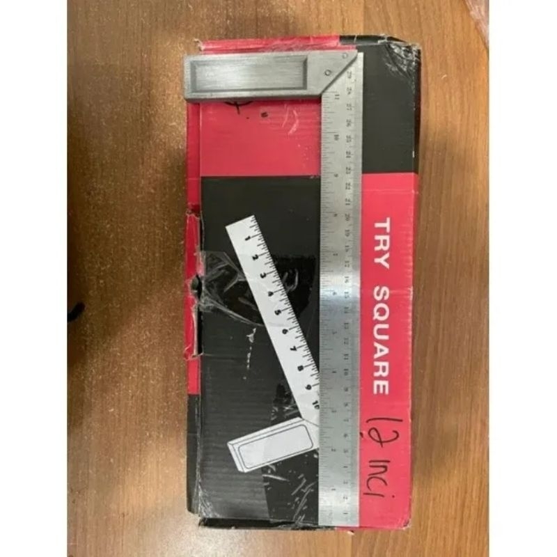 Jual Siku Tukang | Siku Meteran Penggaris 12 inch | Siku Roll | Siku ...